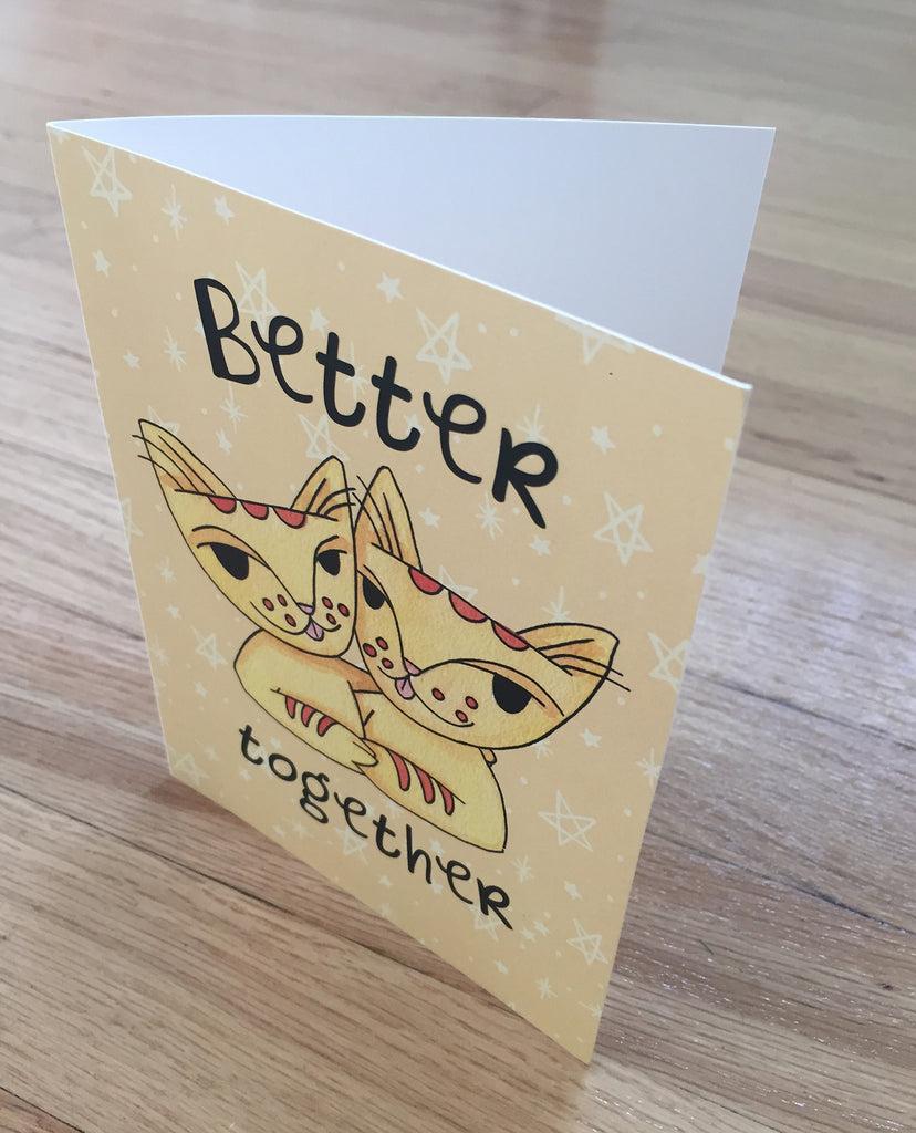 Better Together card – Cat People Press